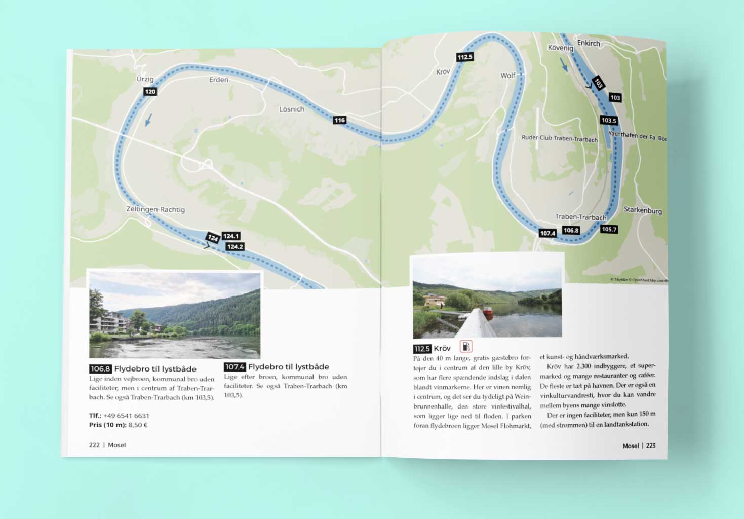 Guidebog til floder og kanaler i Tyskland og Luxembourg – Thomas Veber